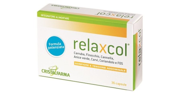 Relaxol integratore per gonfiore e tensione addominale 36 capsule