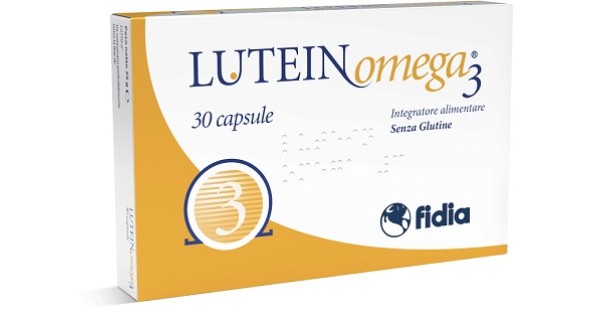 Lutein omega 3 integratore alimentare 30 compresse