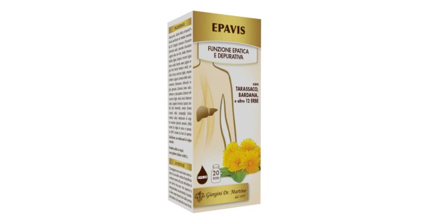 Epavis Liquido Alcoolico Integratore Epatico 200 ml