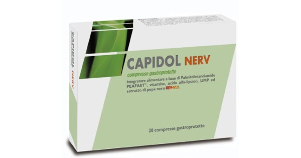 Capidol Nerv Integratore per il sistema nervoso 20 compresse gastroprotette
