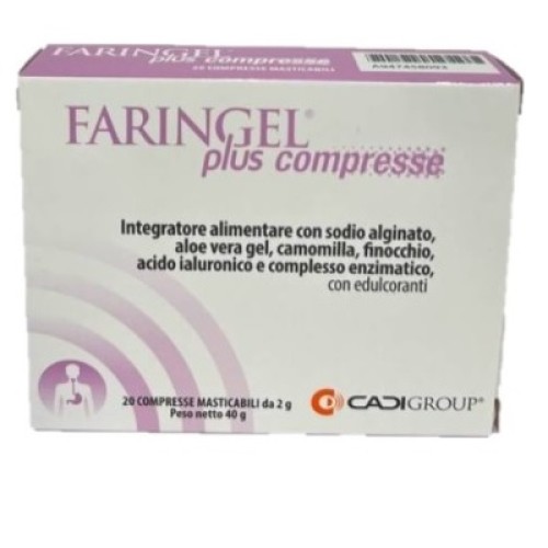 Faringel Plus integratore per il reflusso gastro-esofageo 20 compresse ...