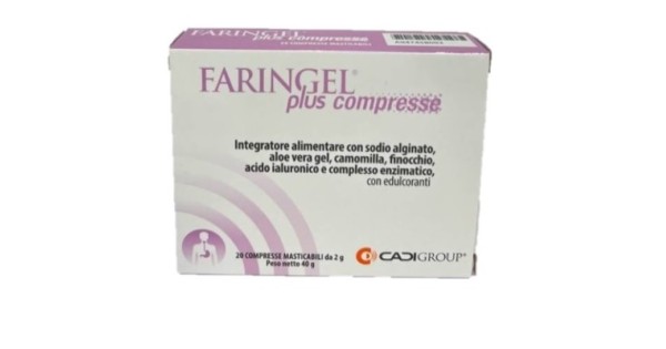 Faringel Plus integratore per il reflusso gastro-esofageo 20 compresse ...